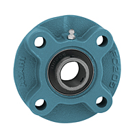 Piloted Flange Cartridge Bearing Units On AMI Bearings Inc.